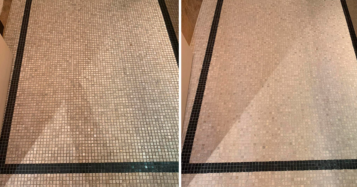 A Marble Surface in Upper East Side NY Looks Amazing Thanks to a Grout ...