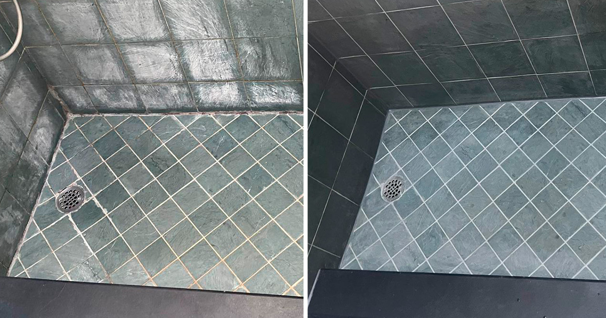 A Slate Shower in Manhattan NY Was Revitalized With a Superb Stone ...