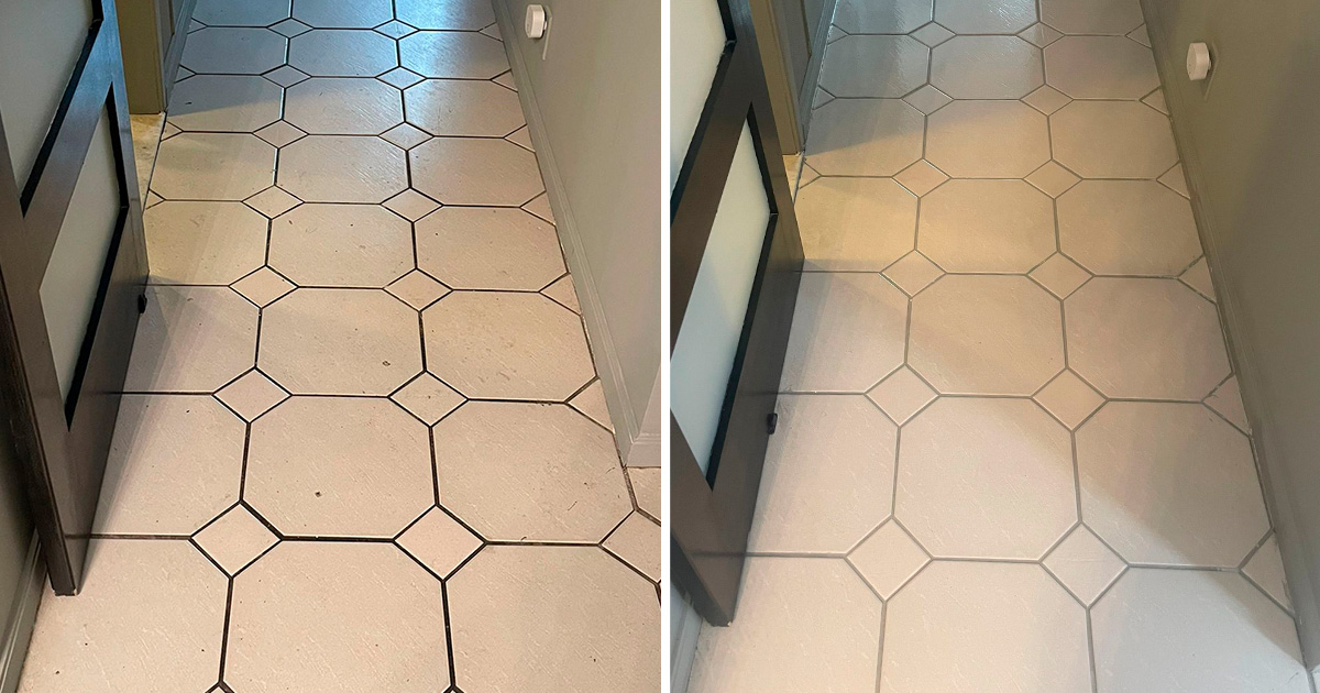These Floors in Manhattan Look Amazing Thanks to Our Grout Recoloring ...